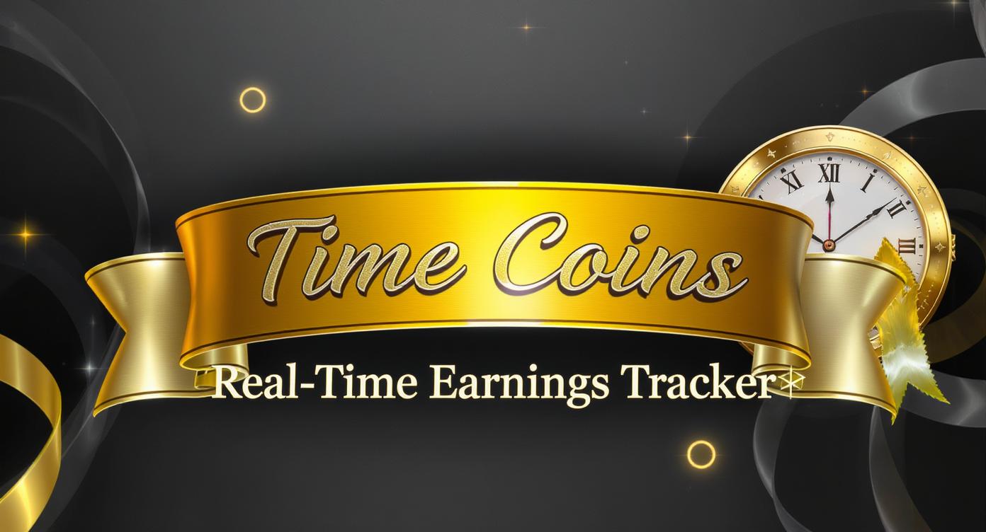 Time Coins - Real-Time Earnings Tracker & Productivity Dashboard